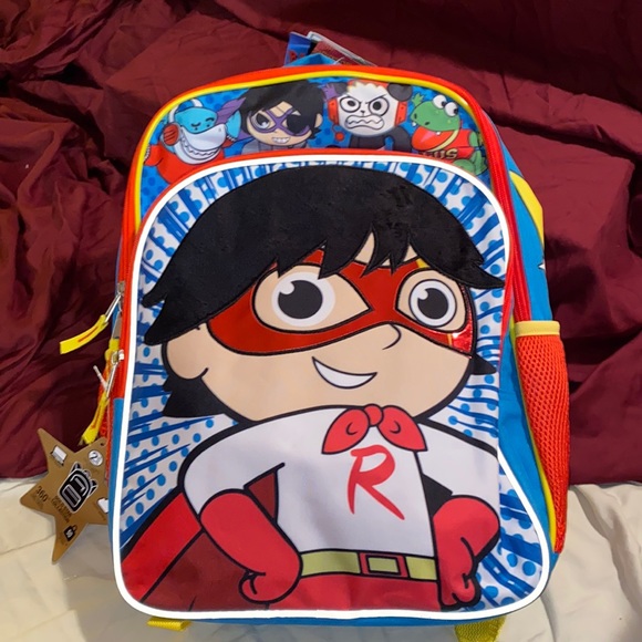 Ryan’s World | Accessories | Ryans World Backpack Wcape | Poshmark